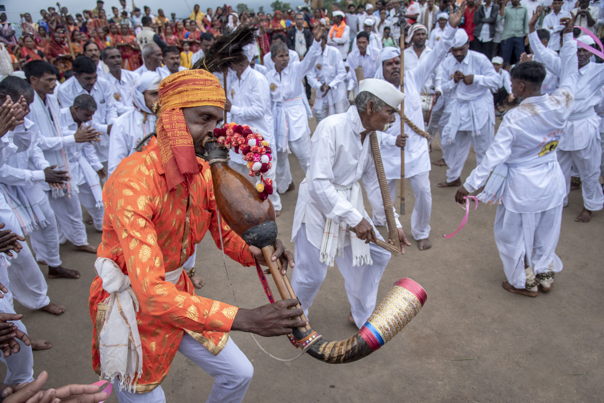Tarpa Dance Of Palghar In Maharashtra By Amlan Biswas 1